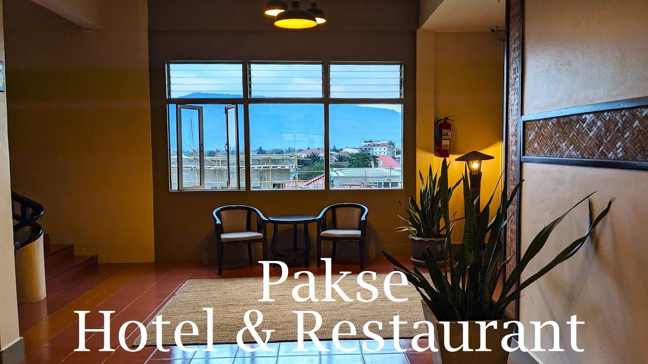 Pakse Hotel & Restaurant Pakse Laos - YouTube