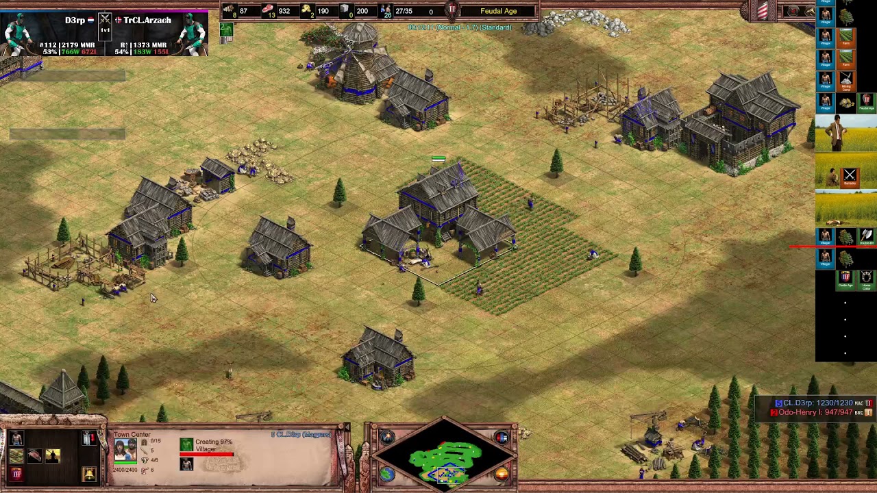 Aoe2 - Arena Build Order - Scouts + Boom - YouTube