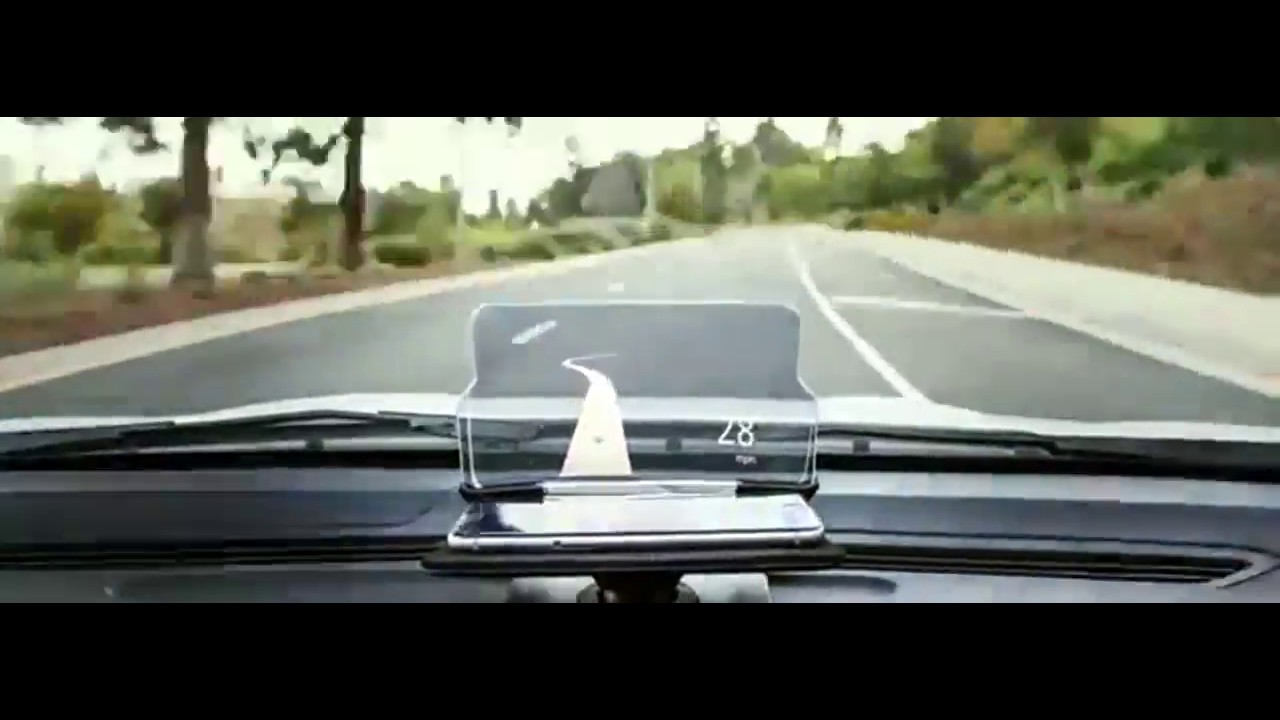 Car Windscreen Projector Head Up Display - YouTube