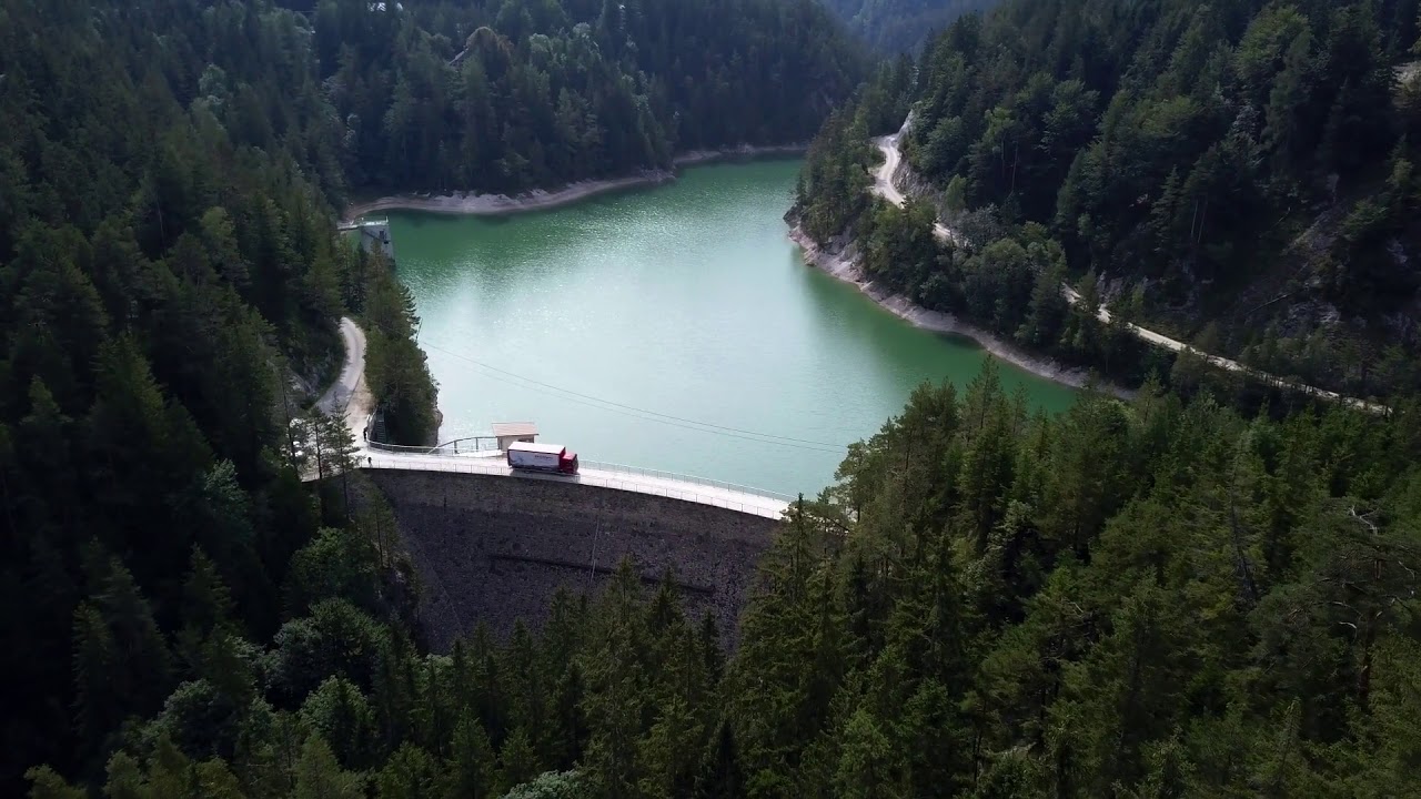 Aerial View of a Dam - Free Stock Footage - YouTube