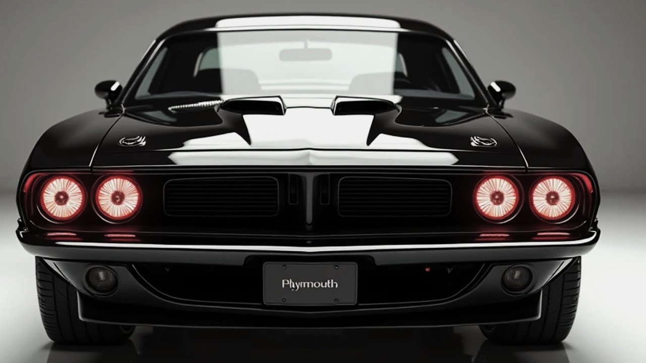 2025 Plymouth Barracuda – The Legendary Muscle Car Returns - YouTube