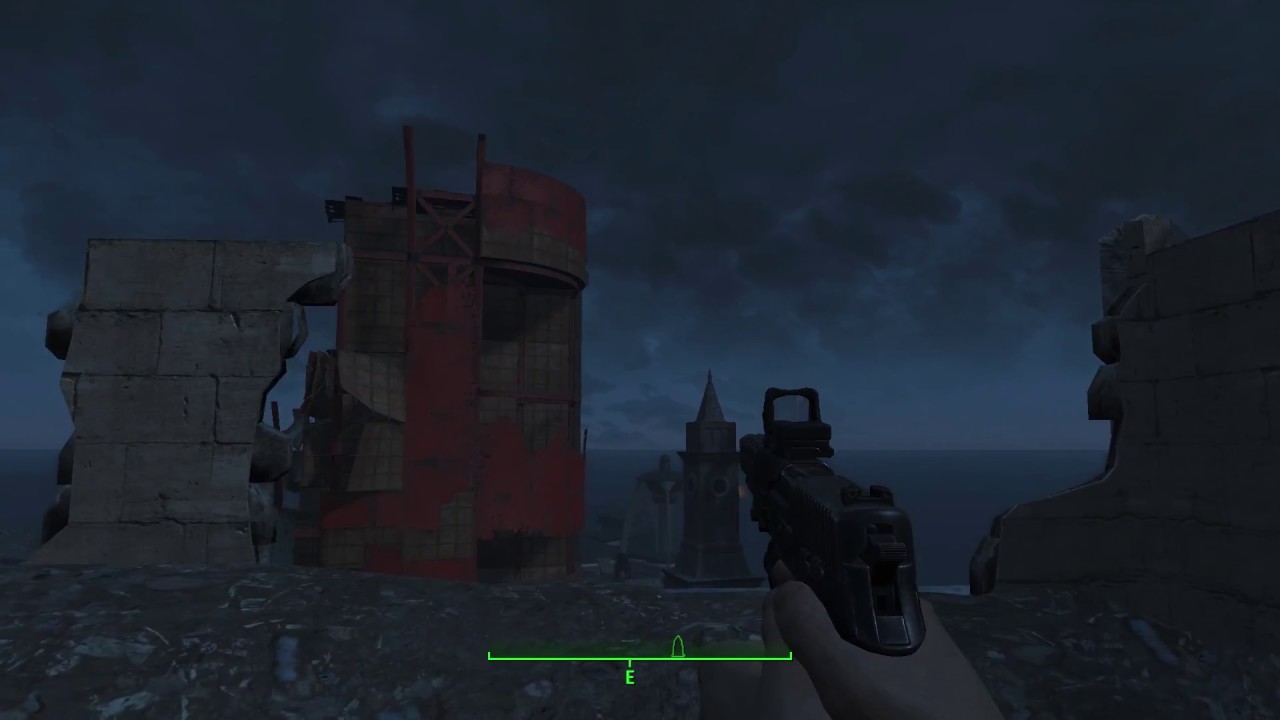 Fallout 4 Climbing buildings with blink grenade mod - YouTube