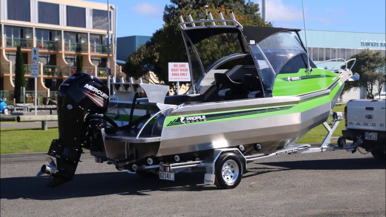 Profile Boats 585C Fishing Boat - YouTube