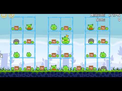 Angry birds custom levels - YouTube