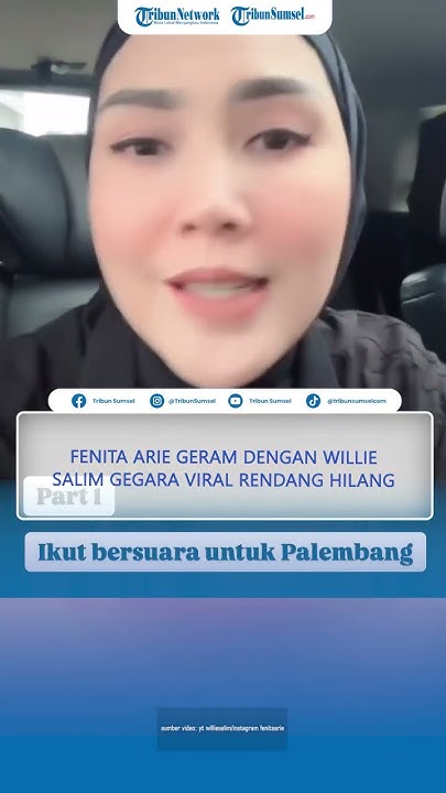 FENITA Arie Geram dengan Willie Salim Gegara Rendang 200 KG Hilang, Buat Citra Palembang Buruk ...