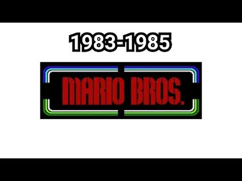 Super Mario Logo History - YouTube