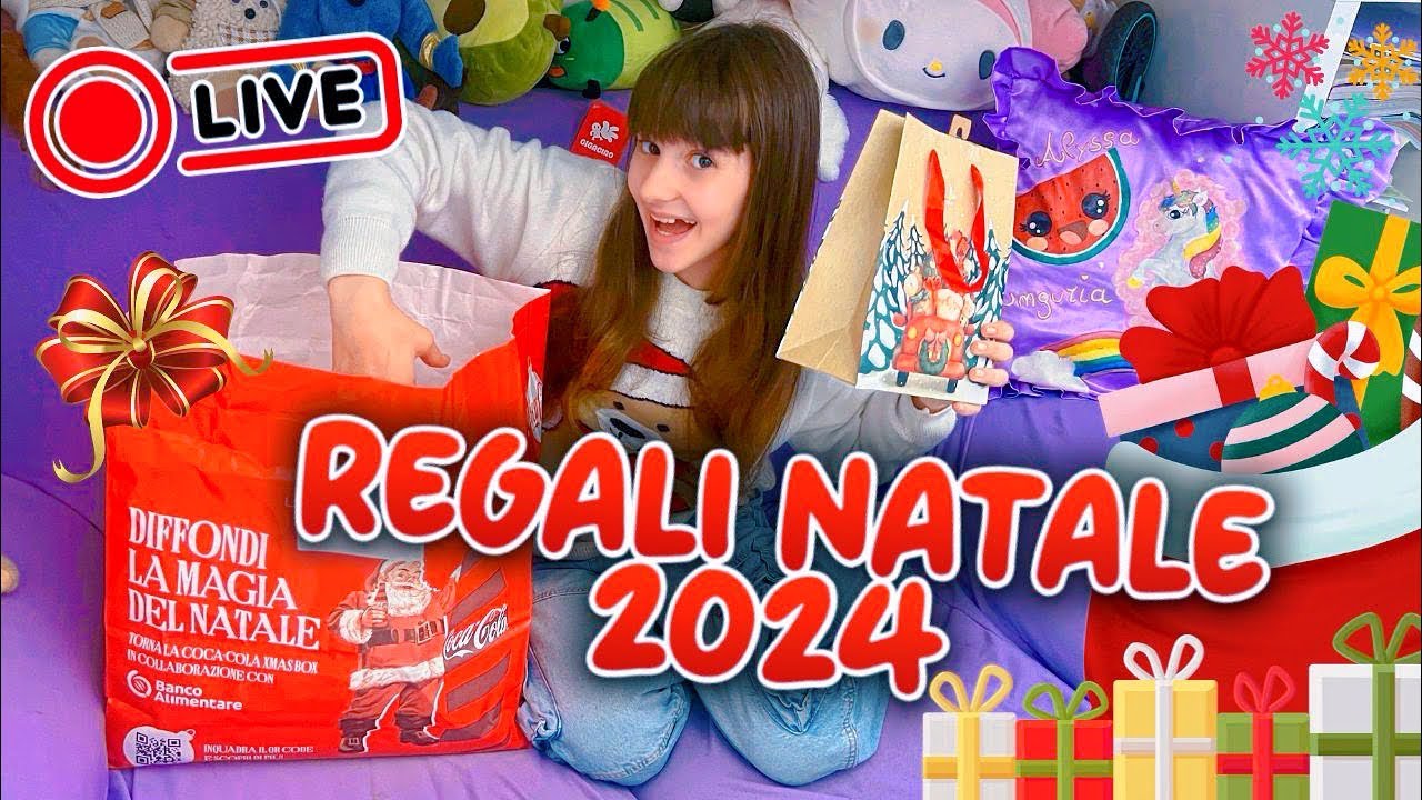 I regali di Alyssa x Natale 2024 (+1 a sorpresa!) Live - YouTube