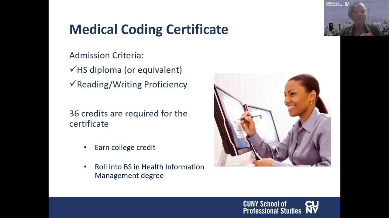 Certificate in Medical Coding | Information Session | CUNY SPS - YouTube