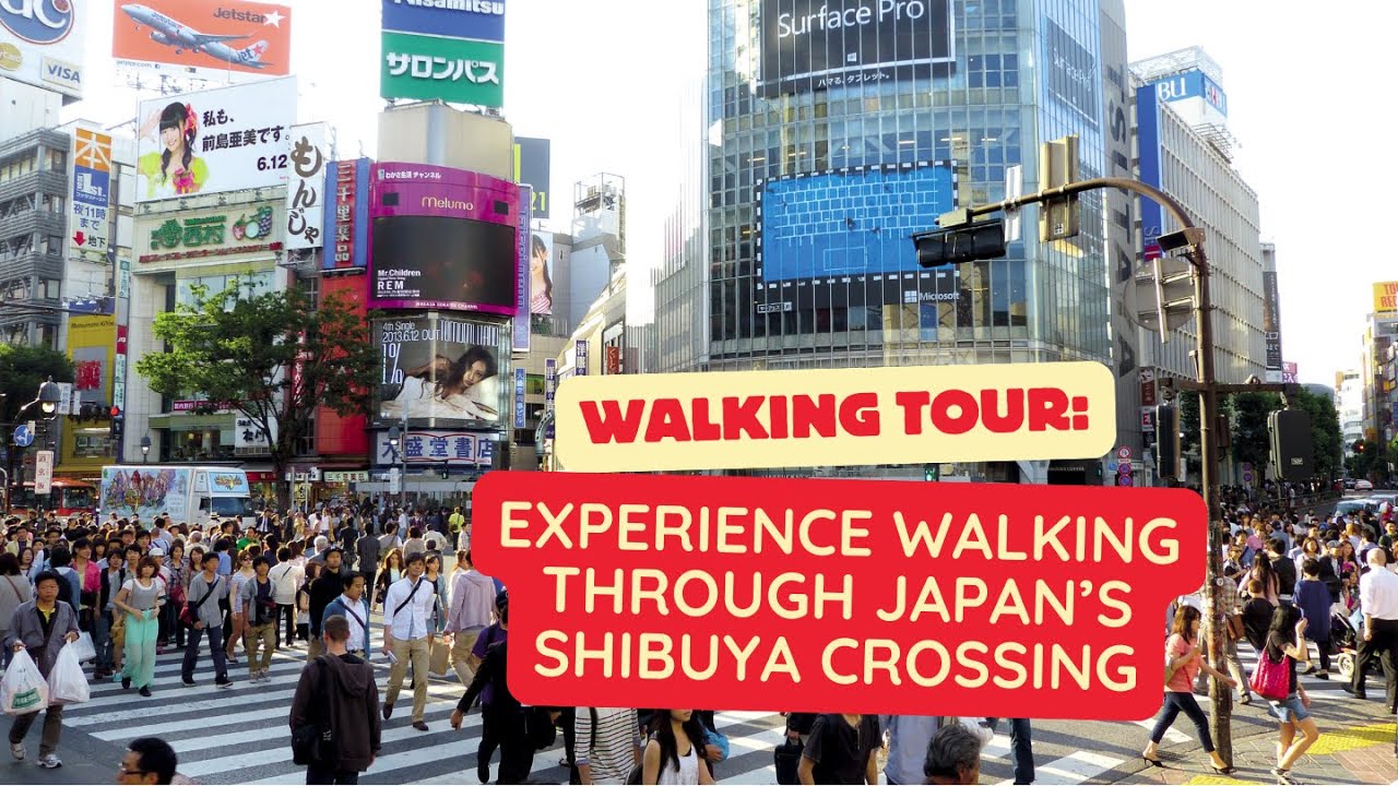 Japan's Shibuya Crossing – Tokyo’s Famous Intersection - YouTube