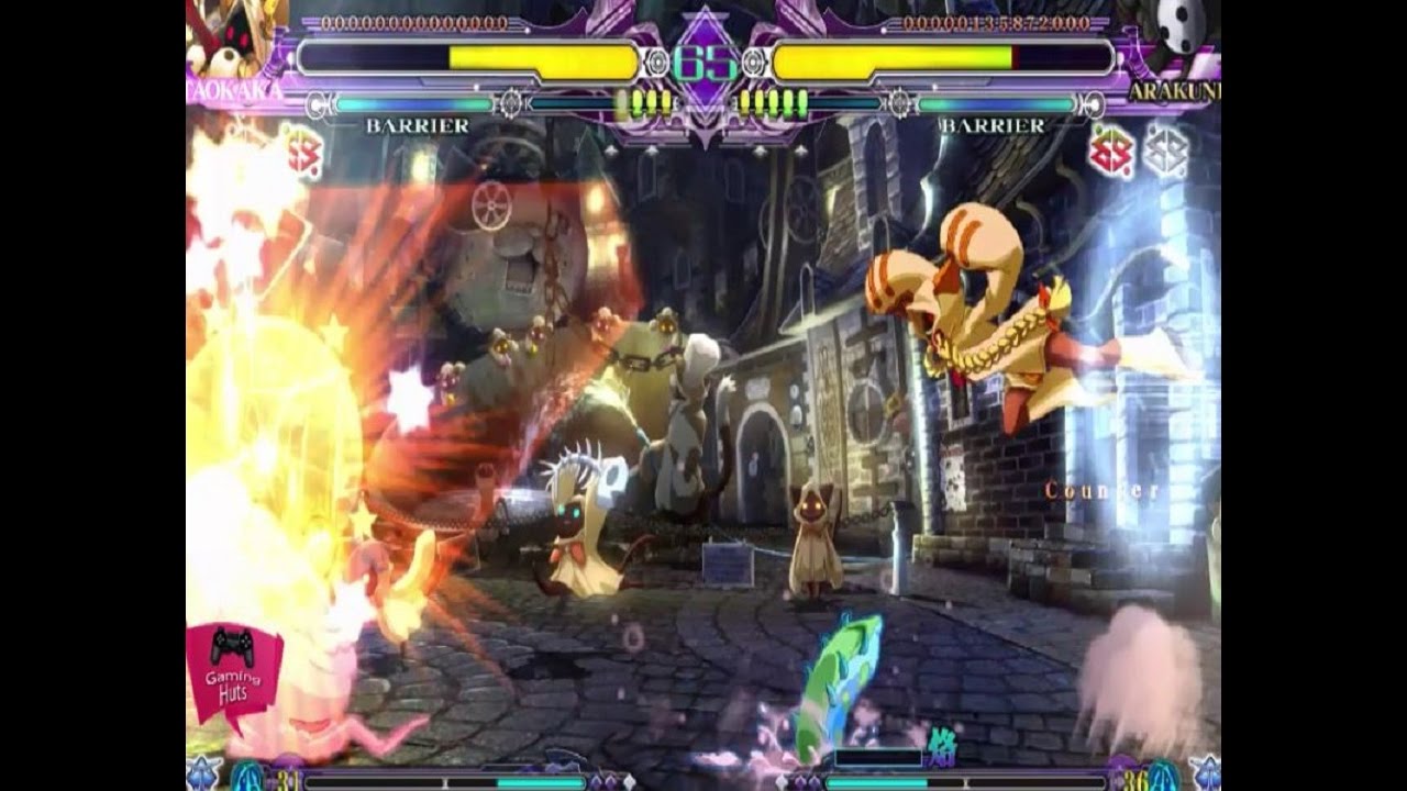 BlazBlue - The Real Fighting Game - First Play - YouTube