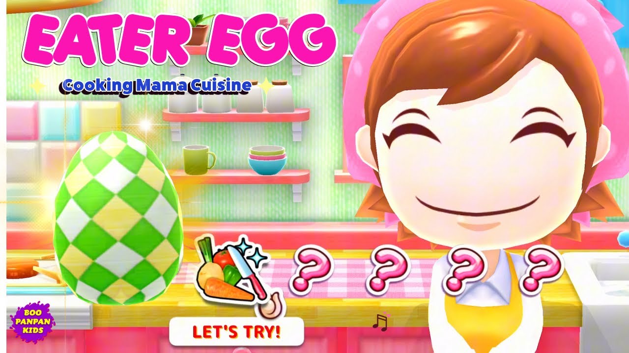 Cooking Mama Cuisine: Eater egg | Boopanpankids - YouTube