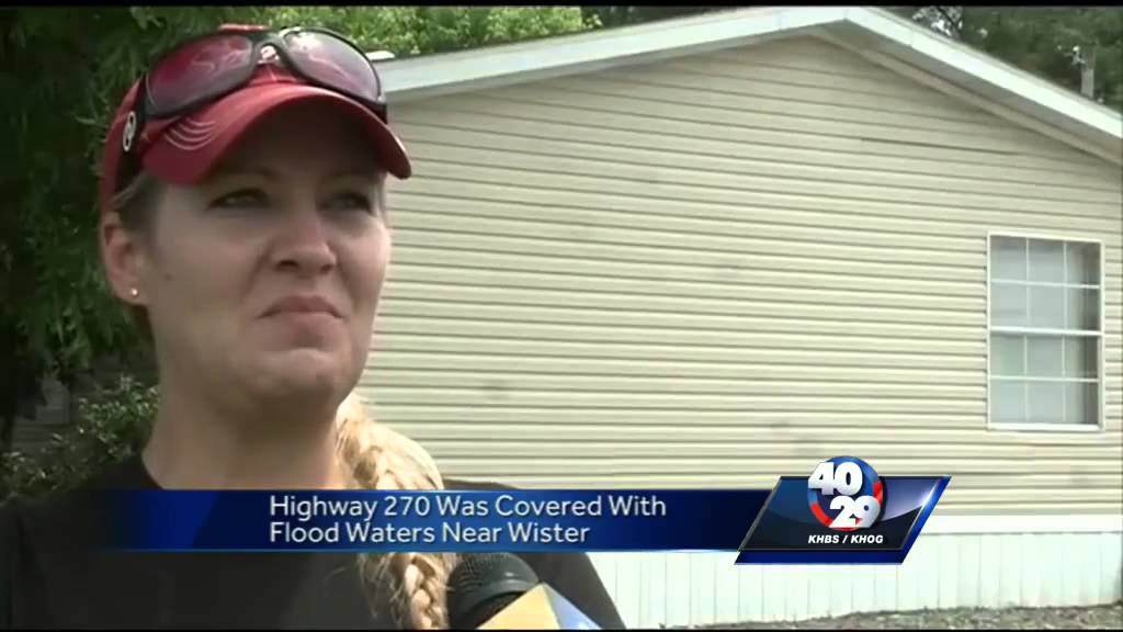 Rain leads to dangerous levels at Lake Wister - YouTube