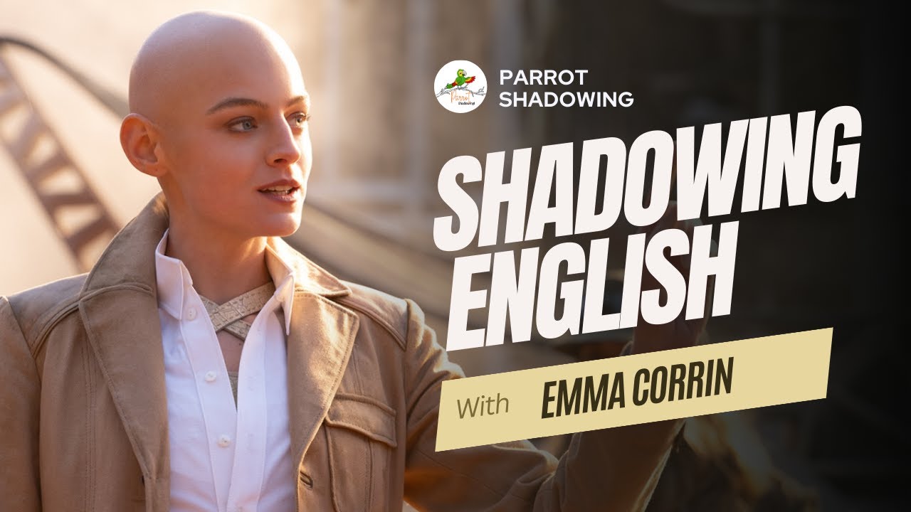 Shadowing English with Emma Corrin | So British Accent | Shadowing ...
