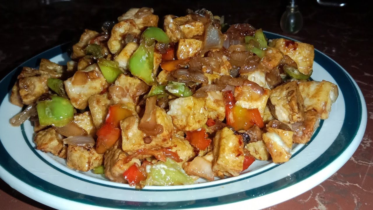 "Budget Meal" Tofu Sisig pampulutan at ulam. - YouTube
