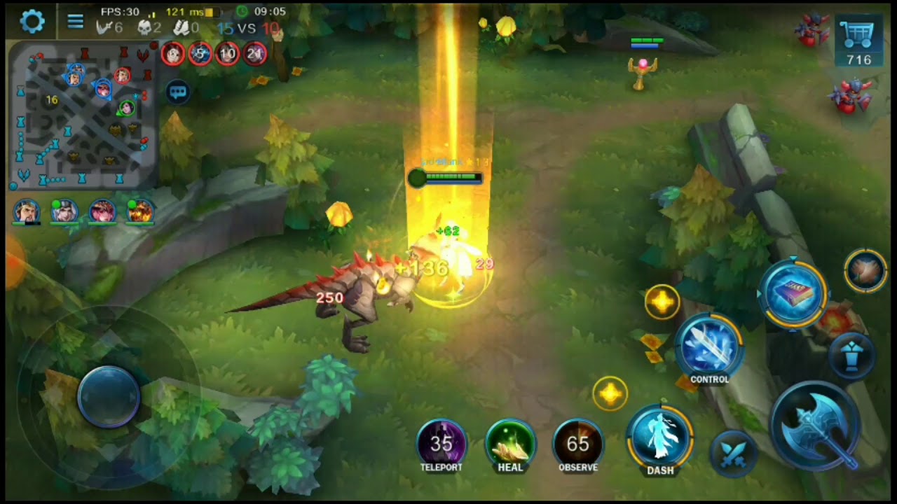 Kemenangan yang hakiqi (hero mulan) gameplay victory || heroes evolved ...