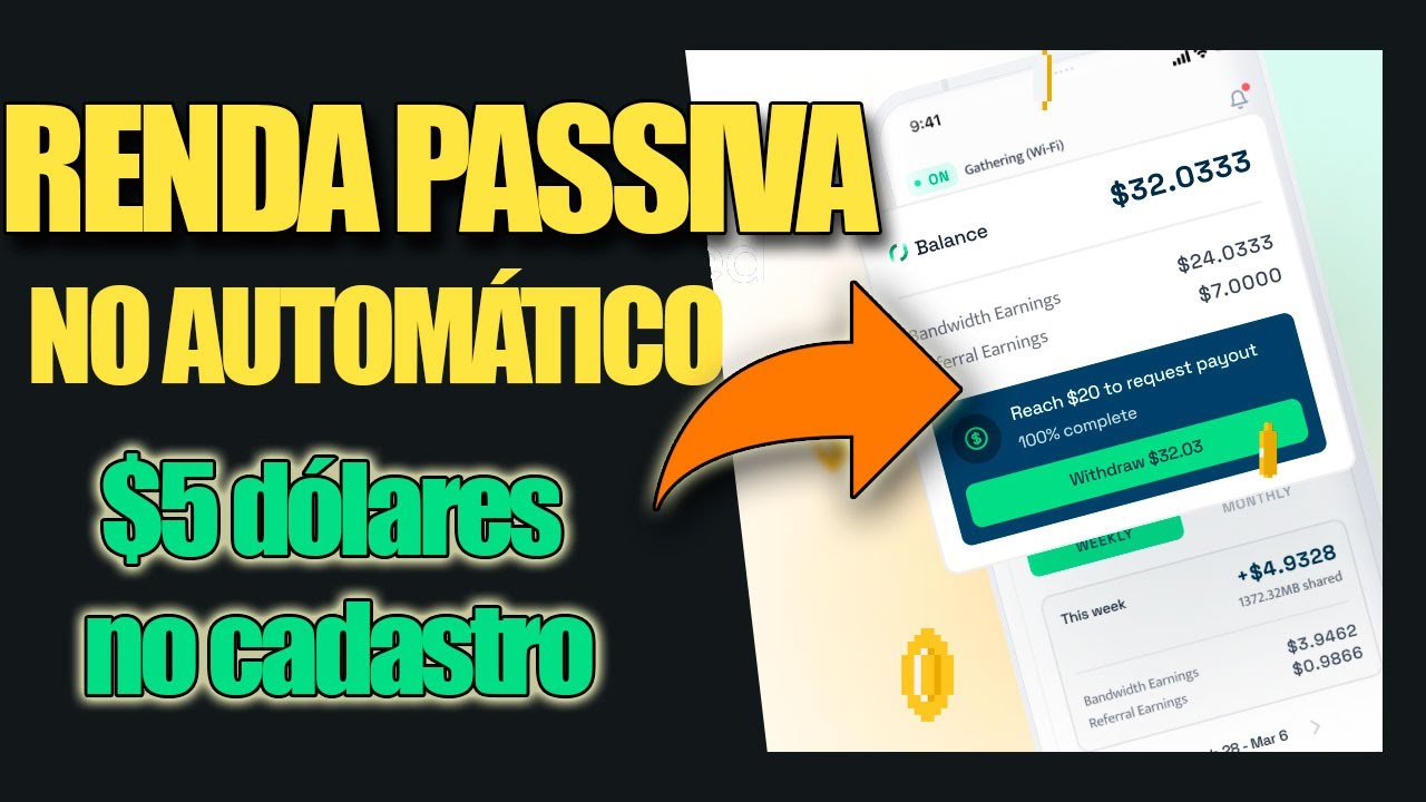COMO GANHAR DINHEIRO NO AUTOMÁTICO SEM FAZER NADA | GANHE $5 NO CADASTRO REPOCKET APP - YouTube