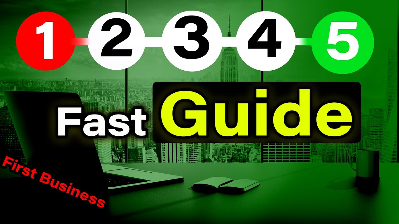 How to start your FIRST Small Business in 5 steps - YouTube