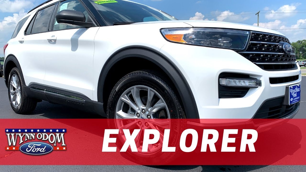 🔥 2020 Ford Explorer XLT 4x4 Star White | Wynn Odom Ford - YouTube