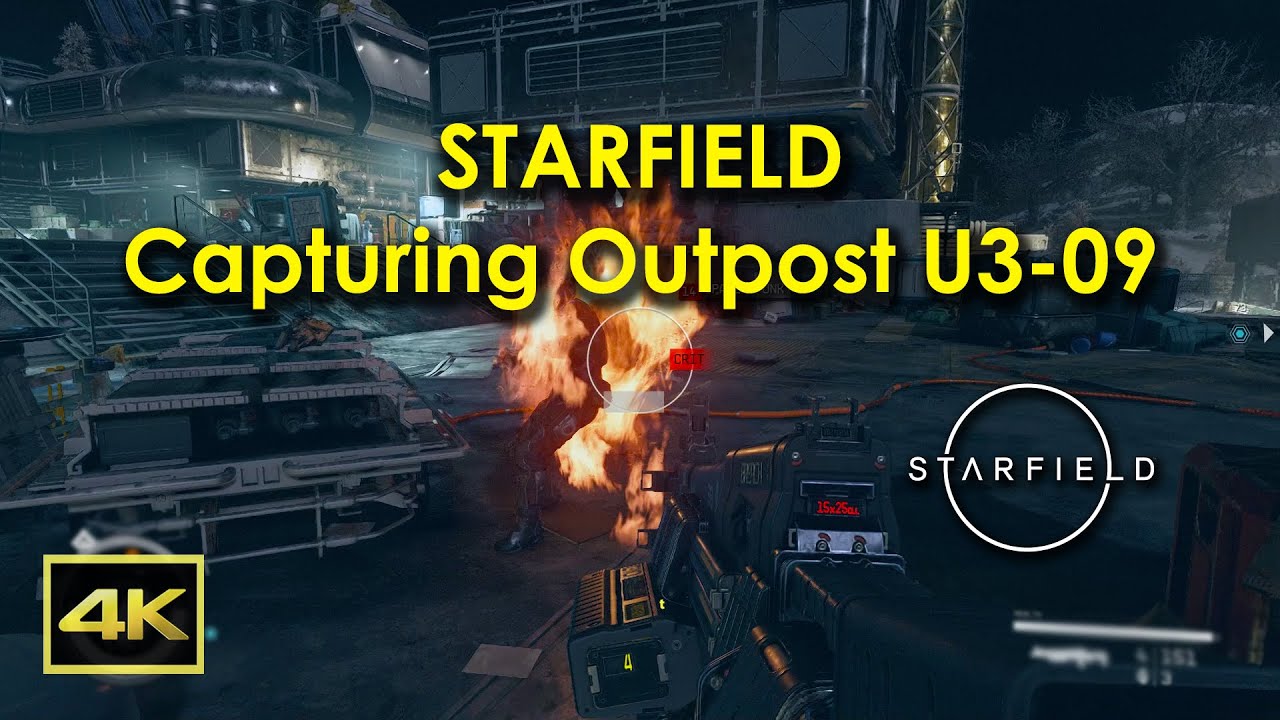 STARFIELD - Capturing Research Outpost U3-09 - YouTube