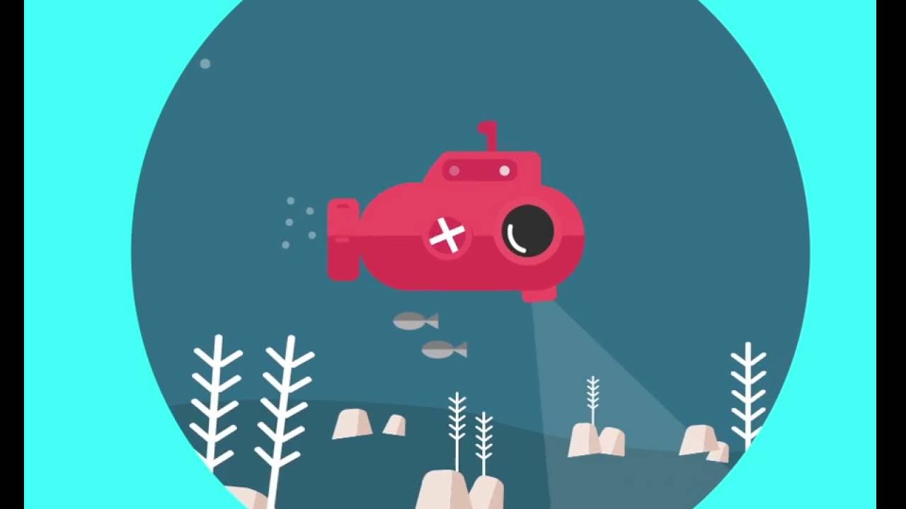 2d motion graphic |submarine - YouTube
