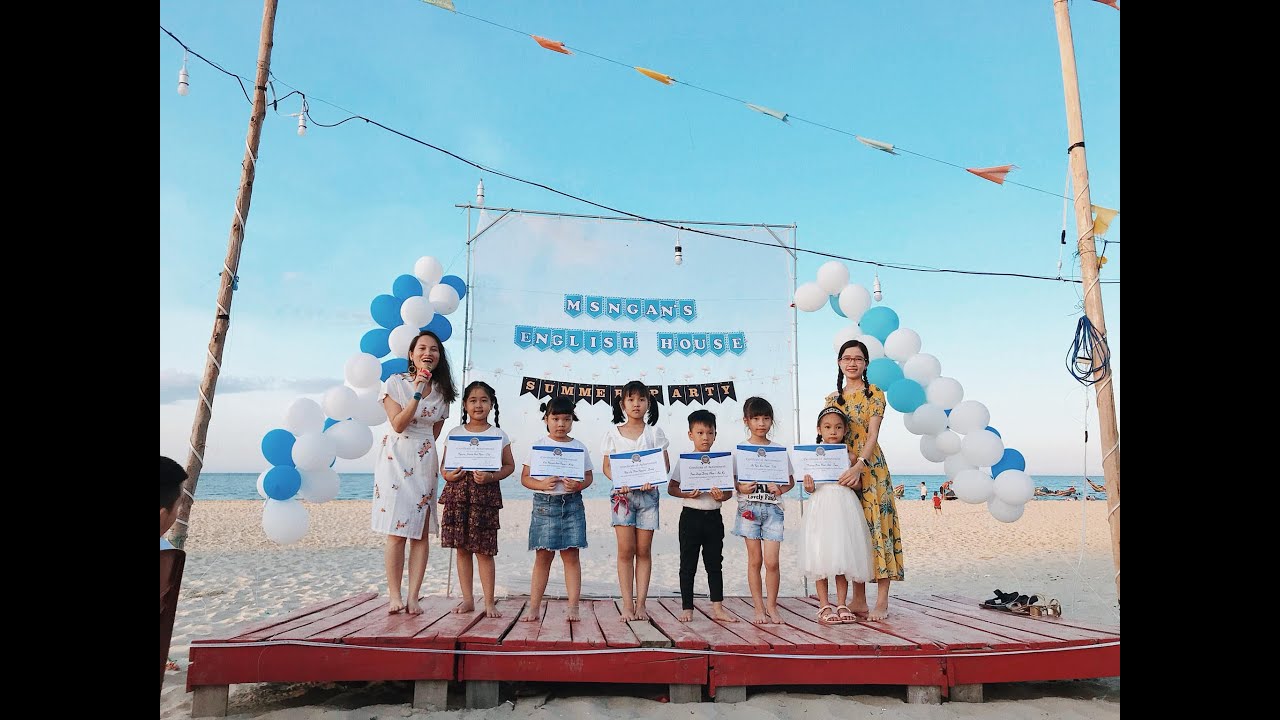 MS.NGAN'S ENGLISH HOUSE - SUMMER PARTY 2020 - YouTube
