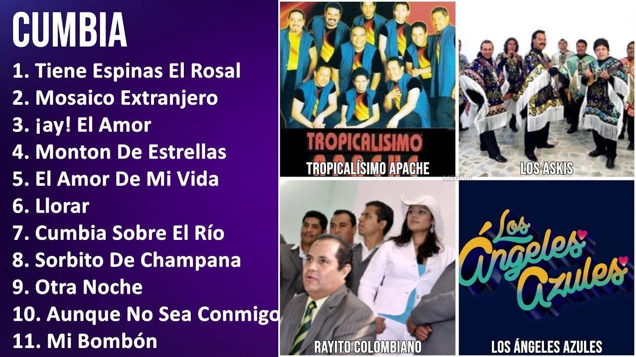 CUMBIA ~ Mix Sus Mejores Éxitos ~ Inmortales Melodías - YouTube