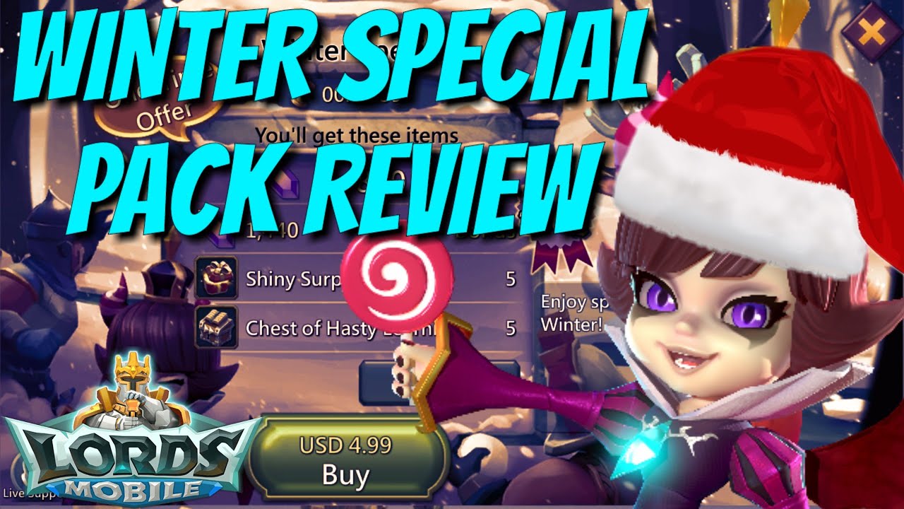 Winter Special Is It Any Good? - Lords Mobile - YouTube