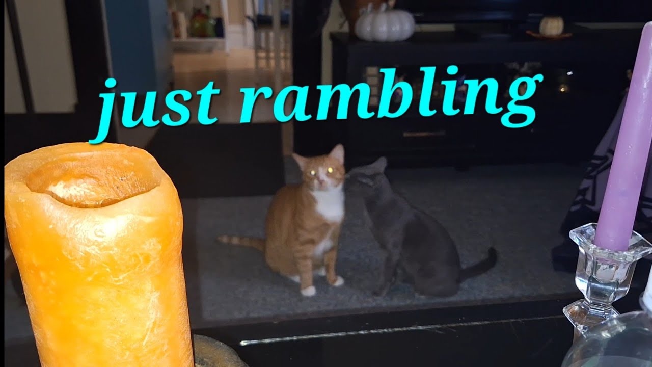I'm just rambling 🤷‍♀️🤔 - YouTube