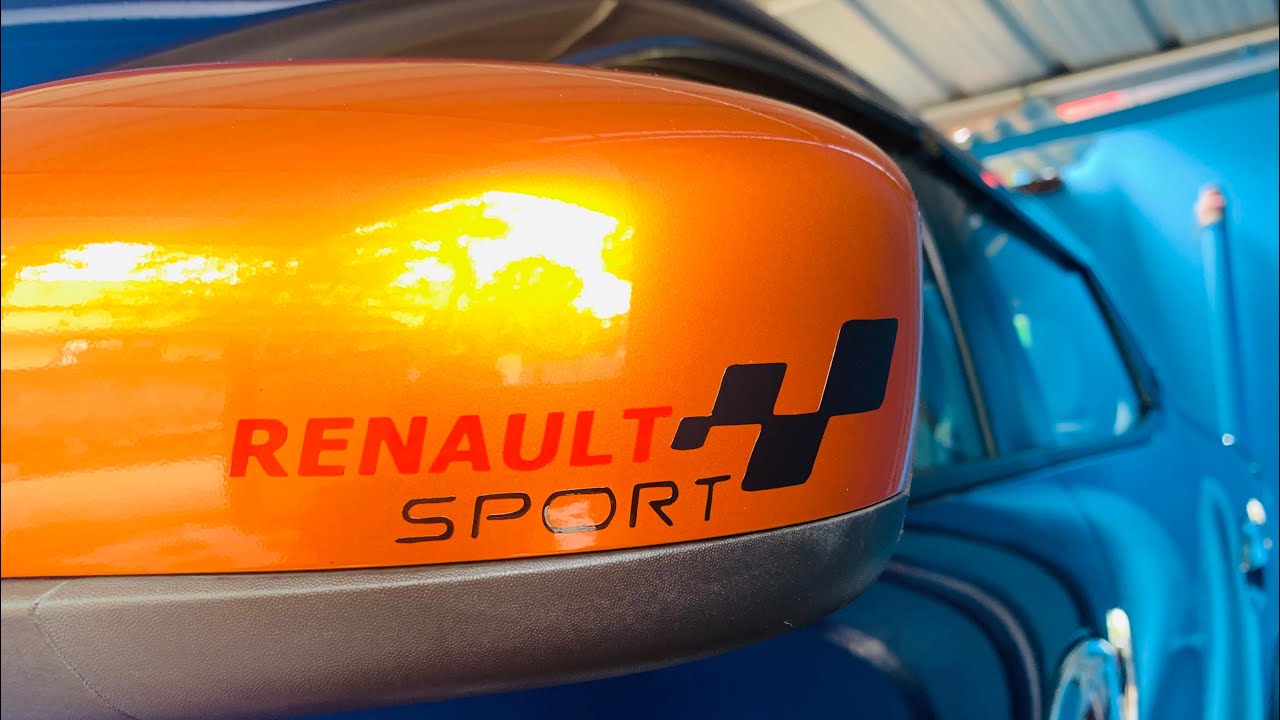 Kwid Climber side mirror sticker - YouTube