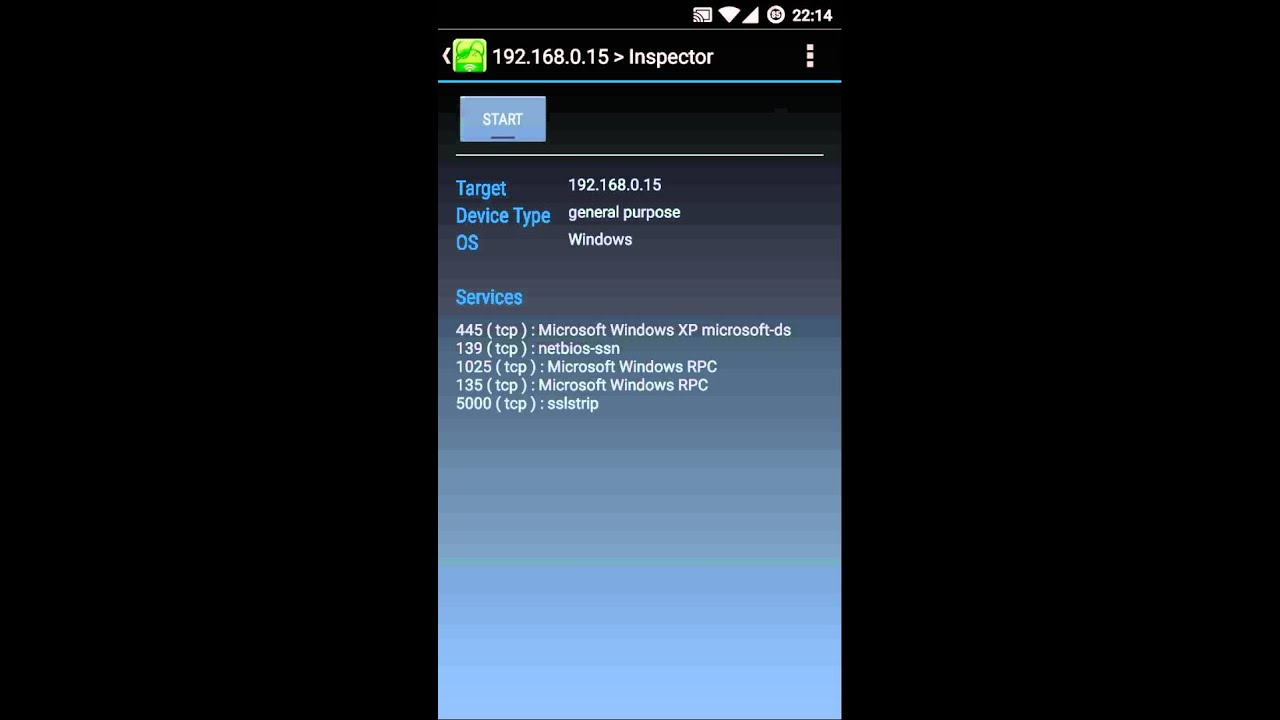 cSploit 1.5.3 - Vulnerability Scanning Windows - YouTube