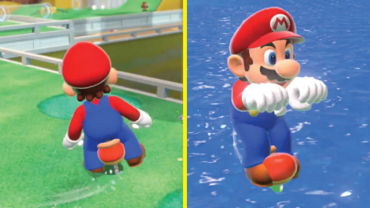 FUNNY Mario Skates Mod! Super Mario 3D World Experiments [Super Mario ...