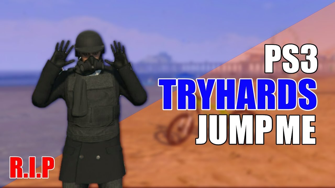 PS3 Wannabe Tryhards Jump Me GTA 5 Online (First Day On) - YouTube