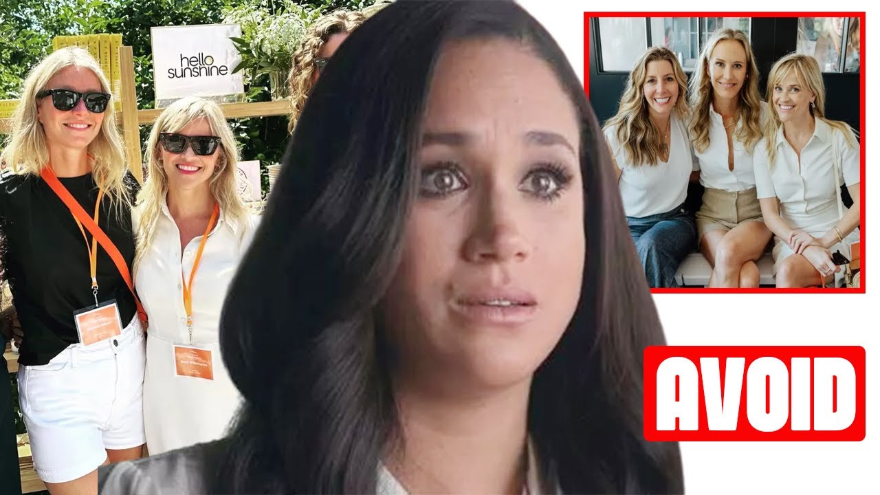 Reese Witherspoon & Gwyneth Paltrow CALL SECURITY To Avoid Meghan At G9 ...
