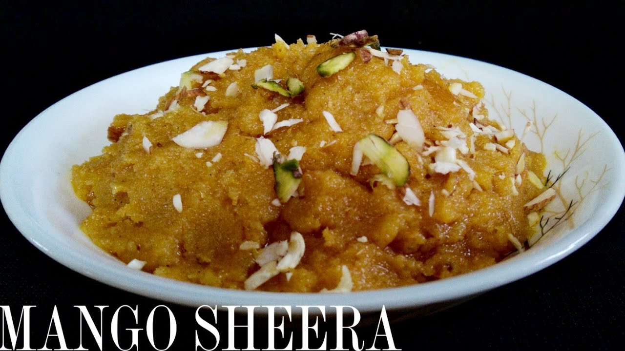 Mango Sheera | Sheera | Jija's kitchen - YouTube
