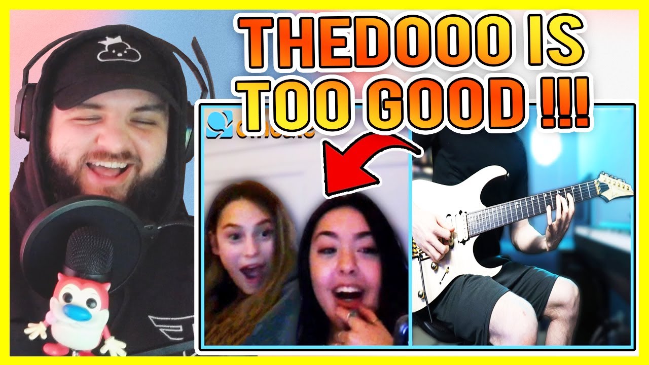 TheDooo is GODLIKE !!! Playing Guitar for GIRLS on Omegle 3 *Reaction ...