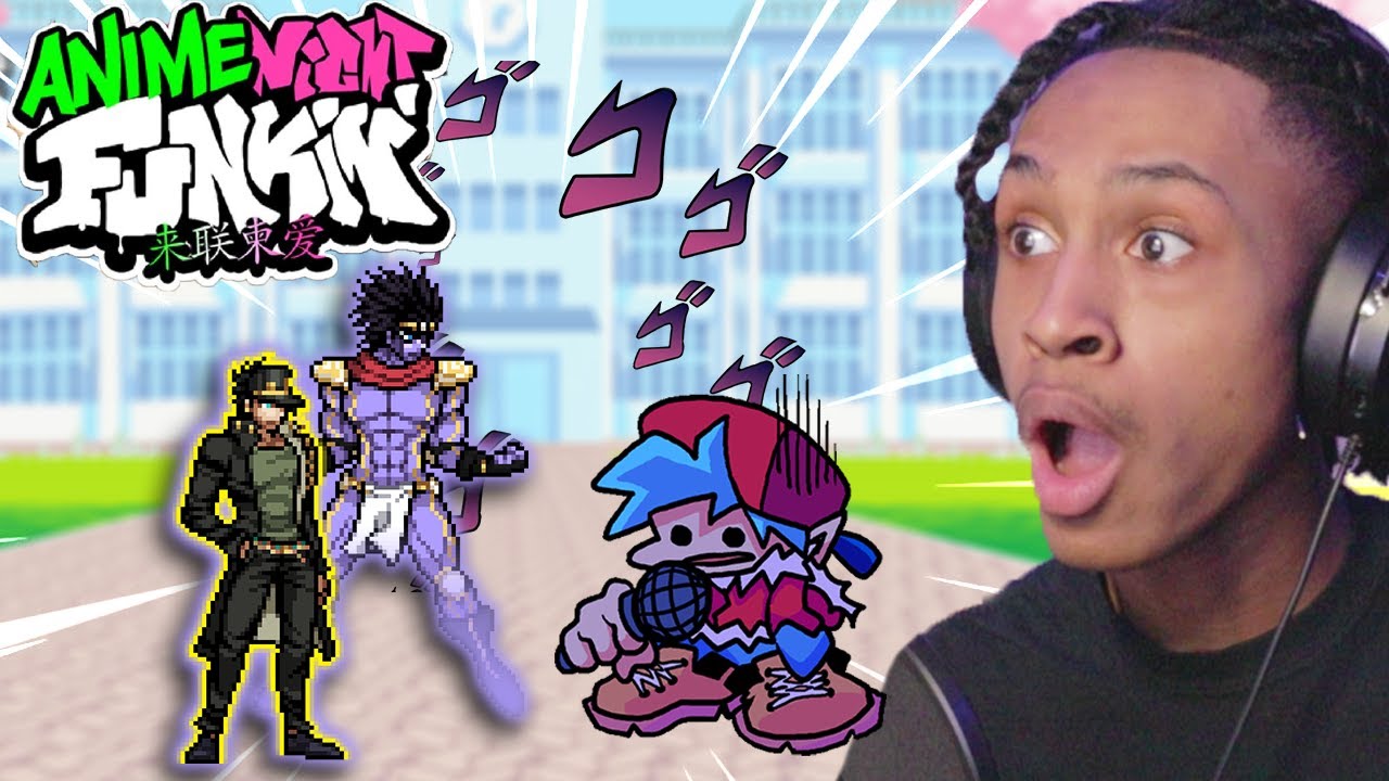 Jojo Openings In Friday Night Funkin'?! Friday Night Funkin Anime ...