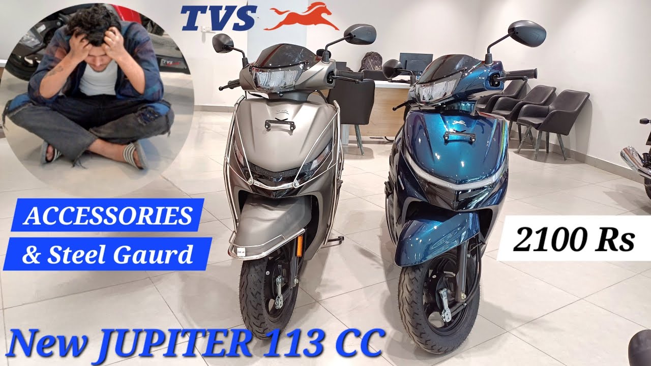 Finally New TVS JUPITER 113CC ACCESSORIES Available ...