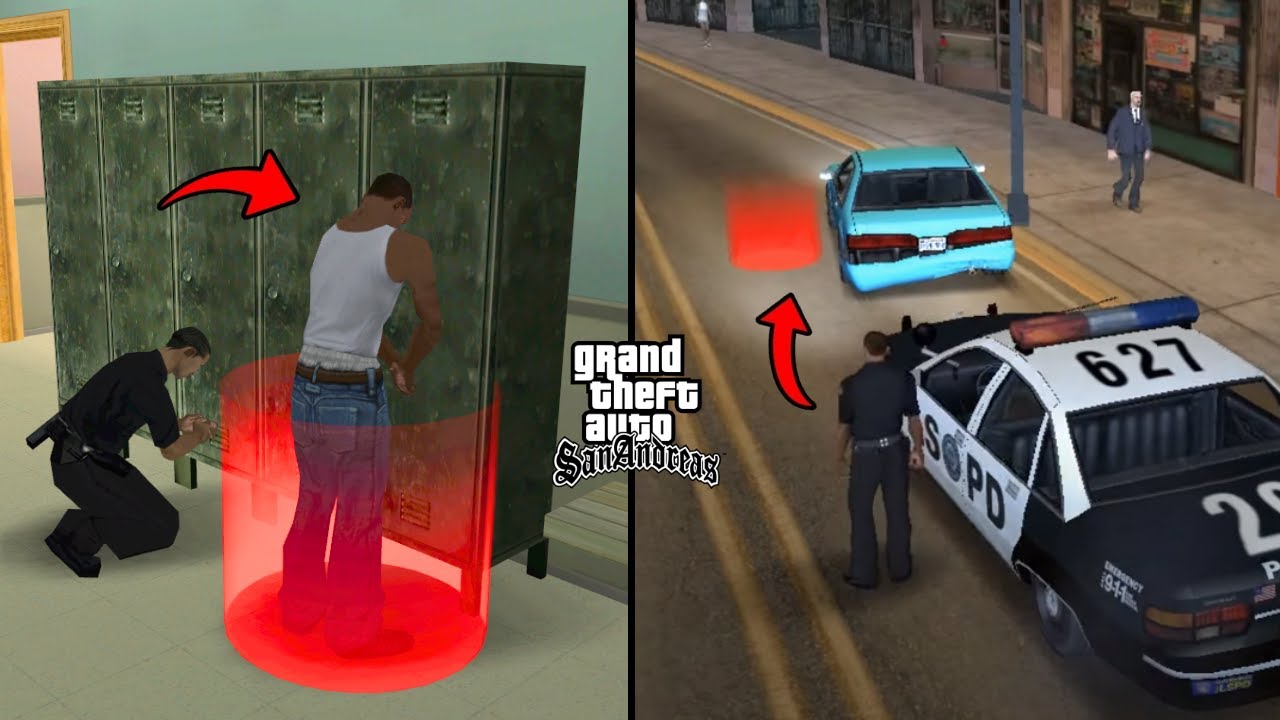HOW TO BECOME A COP IN GTA SAN ANDREAS ! - YouTube