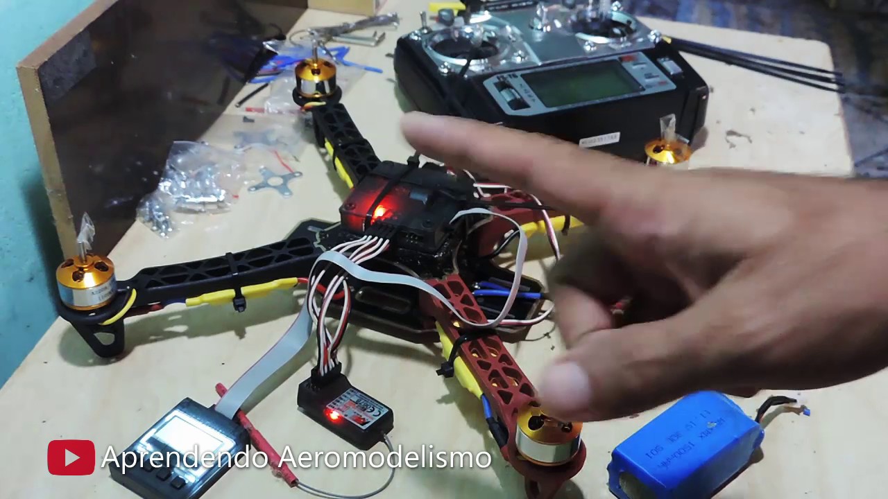 Como Montar Um Drone Barato 4 F330 Conectando Placa Controladora