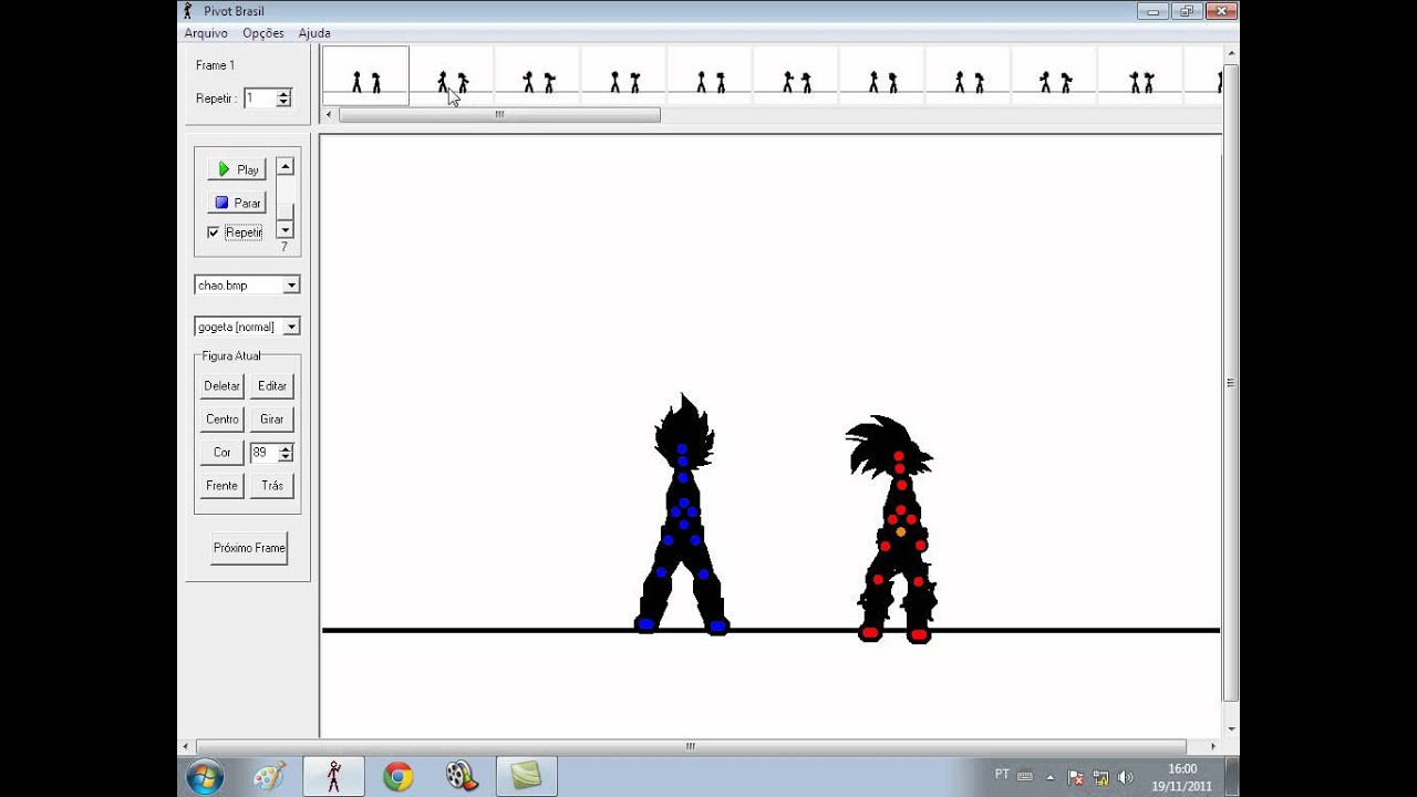Pivot Tutorial - Fusão DBZ Goku e Vegeta - YouTube