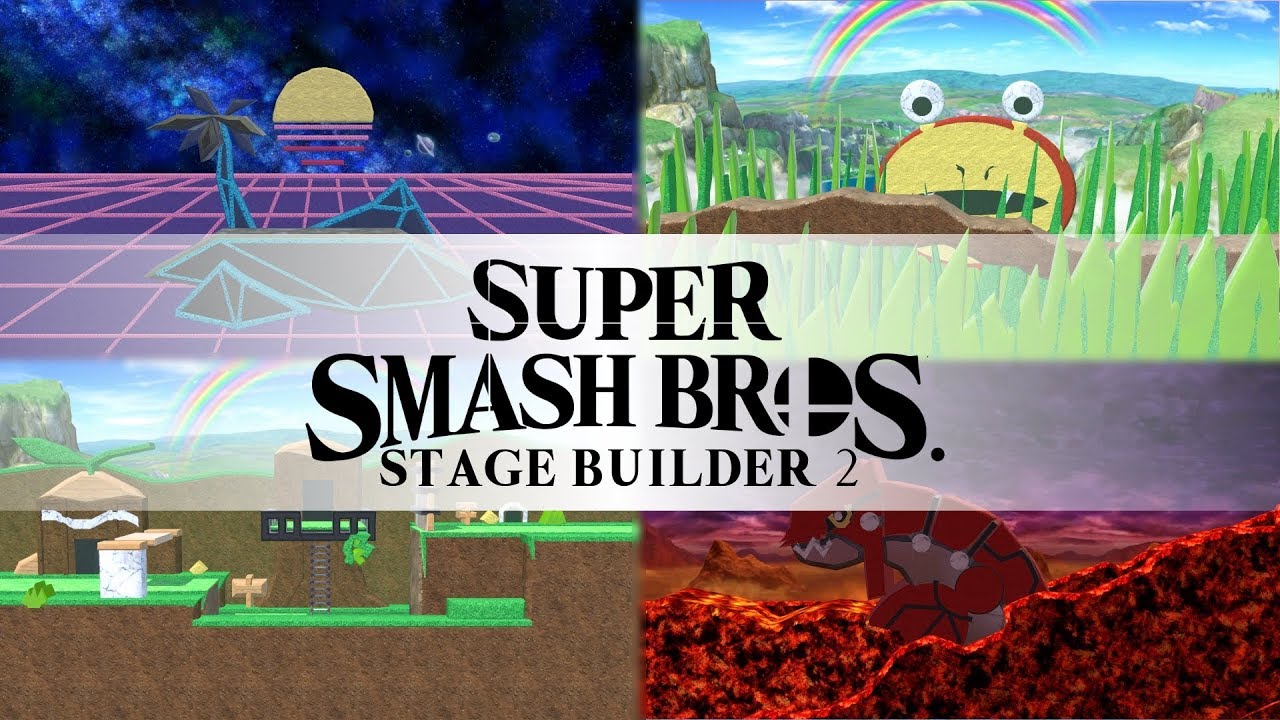 Super Smash Bros Ultimate Stage Builder Showcase 2 Youtube