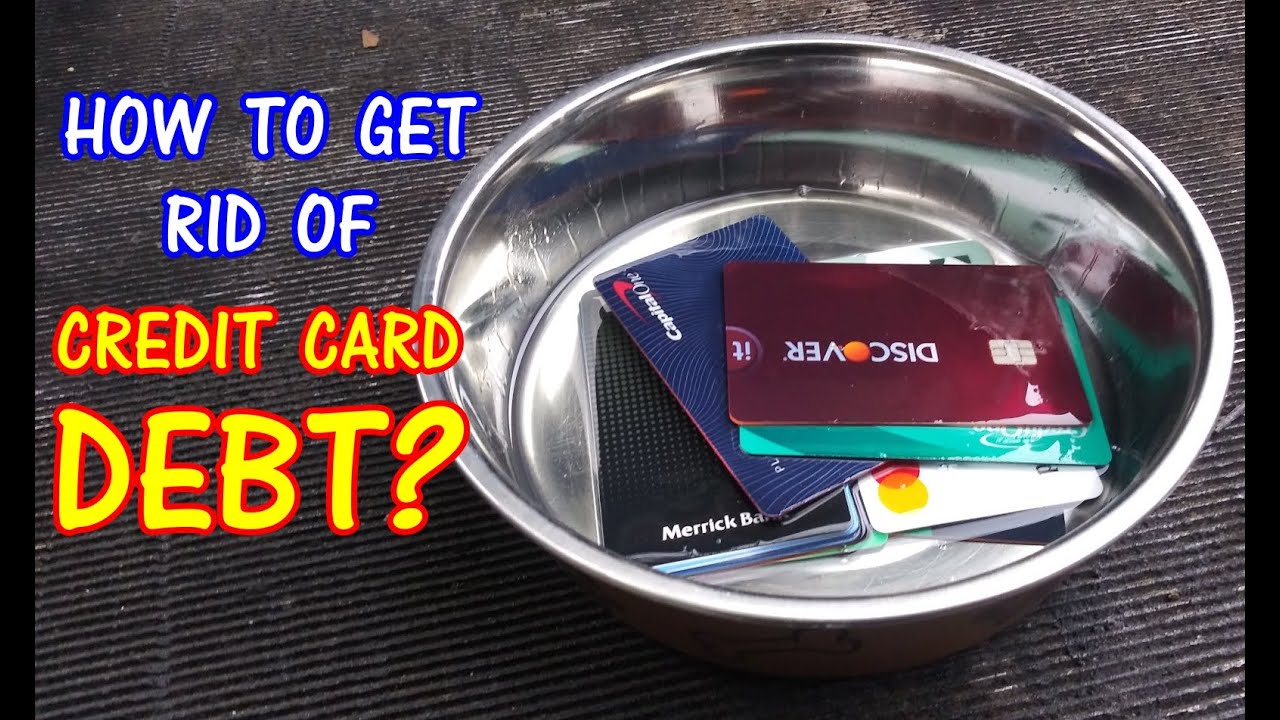 The BEST way to get rid of CREDIT CARD DEBT!🤔 - YouTube