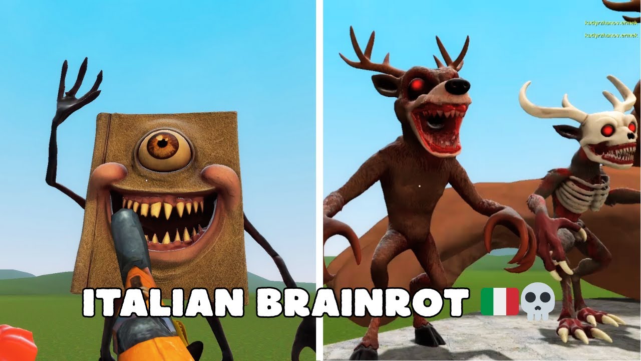ITALIAN BRAINROT 🇮🇹🤣 in Garry's Mod | Funniest Meme Chaos - YouTube