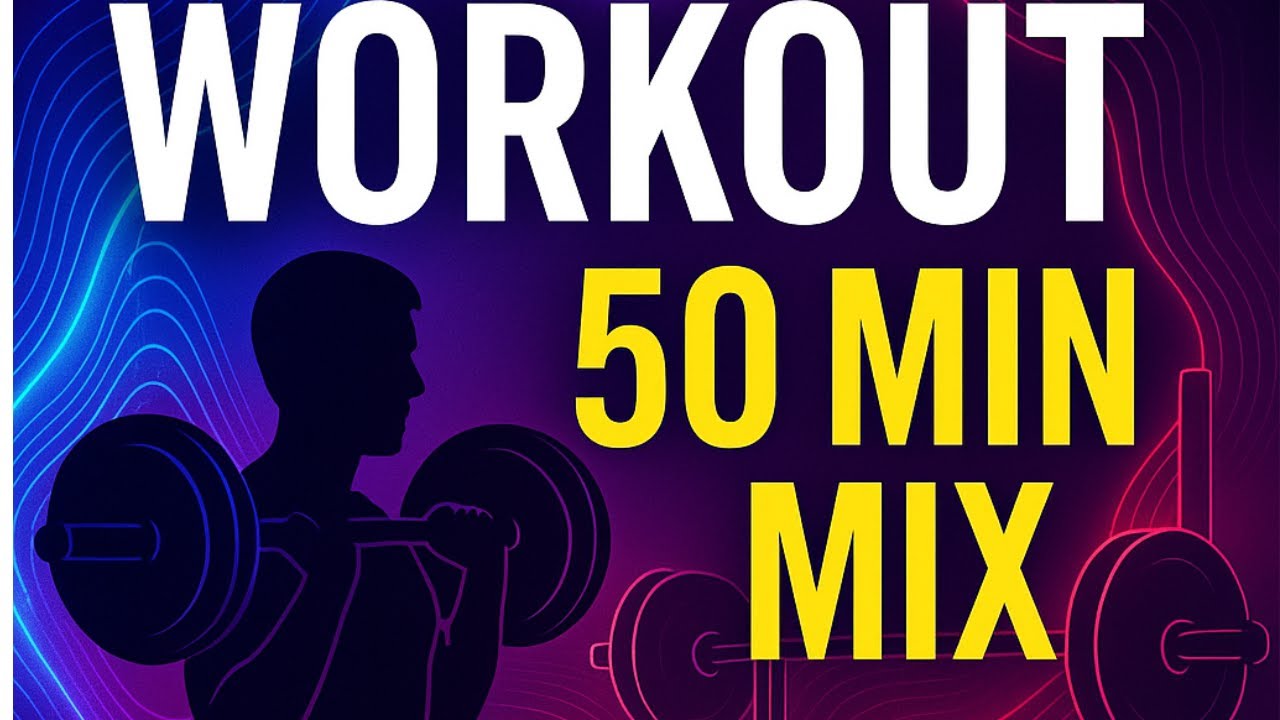 50 Minute Workout Playlist 2025 – Electronic, Rock, Pop & Hip Hop Gym ...