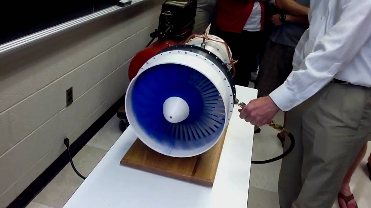 Plastic jet engine. UVA mech 4502 - YouTube