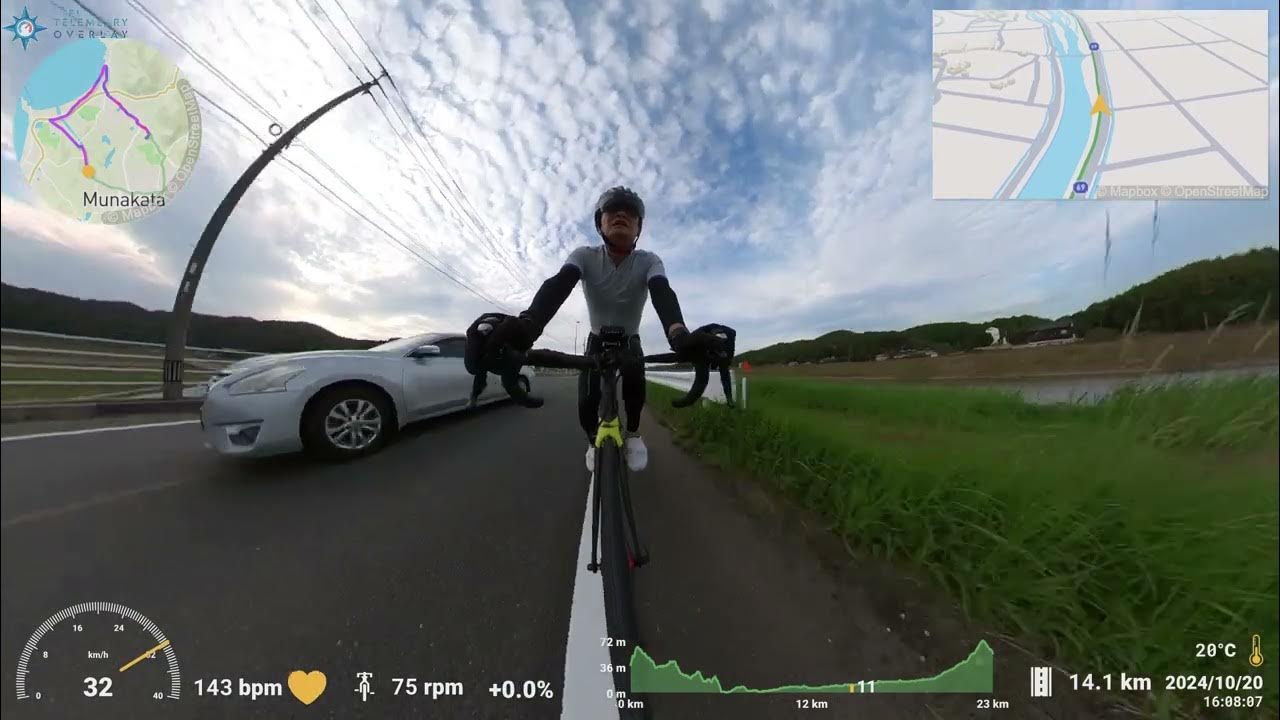 20241020 23km 体慣らしにご近所を - YouTube