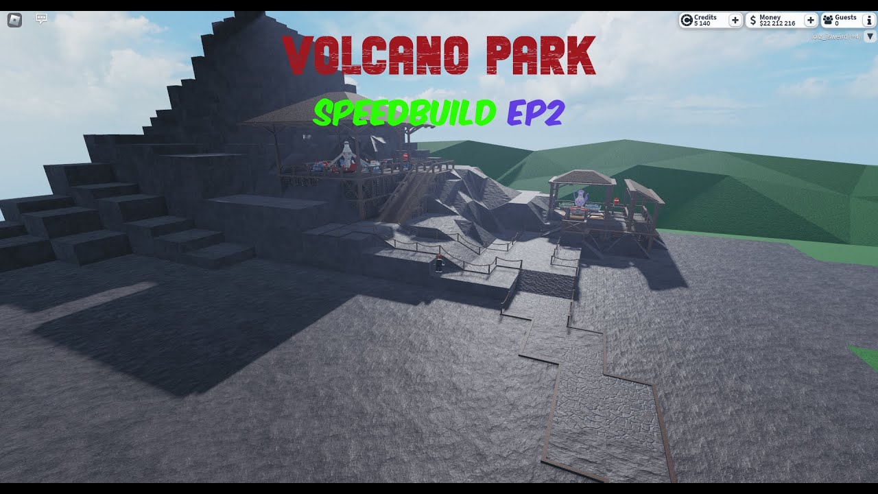 TPT2 Volcano park speedbuild Ep2 - YouTube
