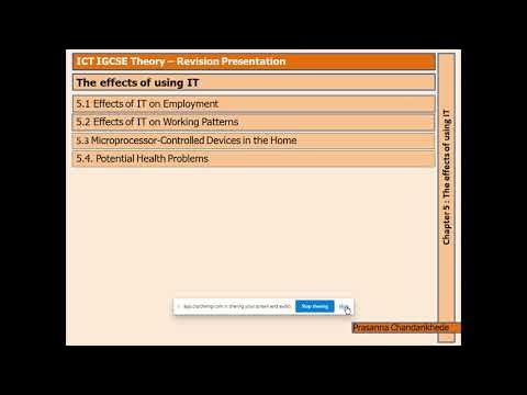Chapter 5 - The effects of using IT - ICT IGCSE 0417 - Last minute Preparation - YouTube