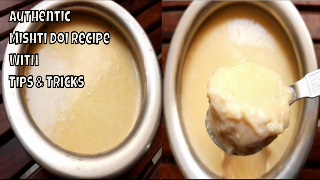 Mishti Doi Recipe ꠰ मिष्टी दोई रेसिपी- meetha dahi - Mishti Doi Recipe ...