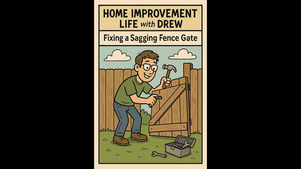 How to Fix a Sagging Fence Gate | Easy DIY Tutorial for a Sturdy Fix ...
